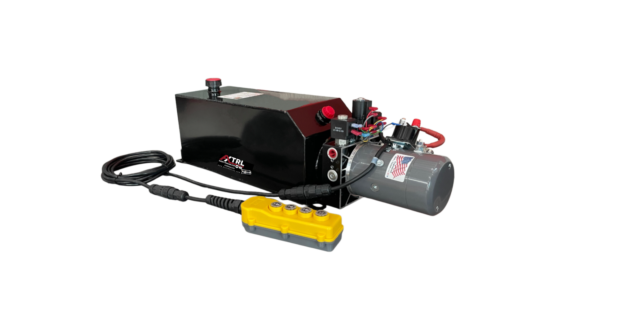 Hydraulic Pump – Single/Double Action 12V. – Axon